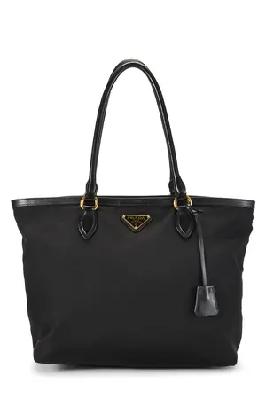 Prada Nylon Tote Bag - Black