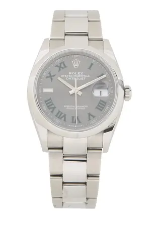 Rolex Datejust Stainless Steel Watch - Silver