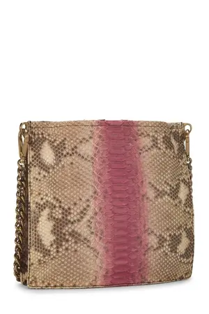 Prada Multicolor Python Shoulder Bag