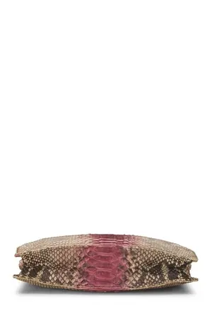 Prada Multicolor Python Shoulder Bag