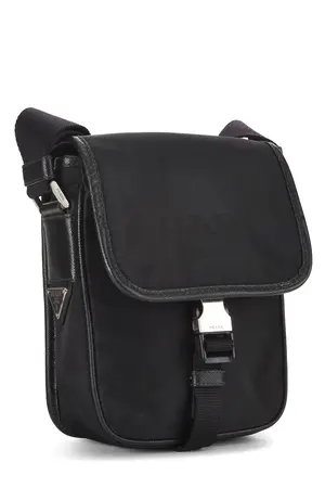 Prada Buckle Messenger Bag