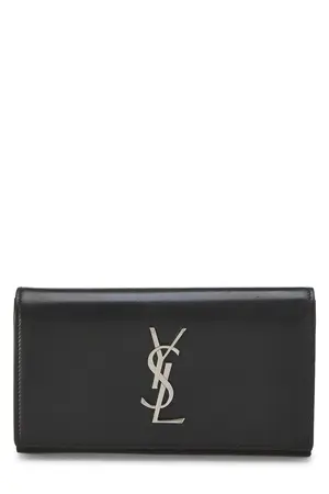 Saint Laurent Long Wallet - Black