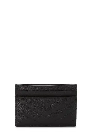 Saint Laurent Grainy Card Holder
