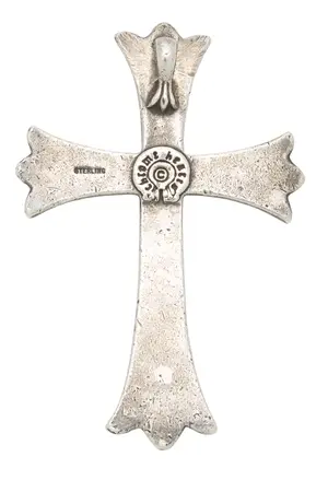 Chrome Hearts Sterling Cross Pendant
