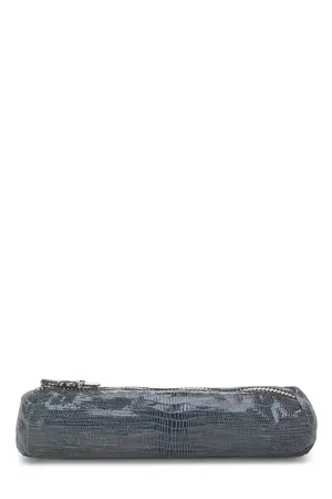 Chrome Hearts Embossed Leather Zip Pouch