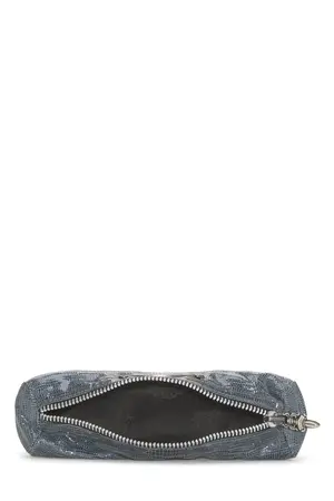 Chrome Hearts Embossed Leather Zip Pouch