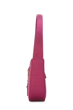 Saint Laurent Satin Le 5 À 7 Shoulder Bag