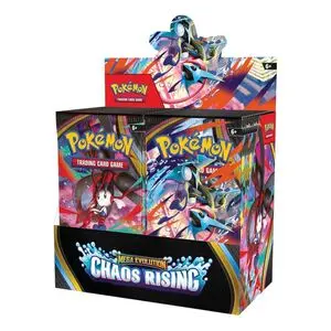 POKEMON Card Eng. 2026 Me04: Mega Evolution Chaos Rising Booster Display Box - Multi-color