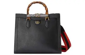 Gucci Diana Medium Tote Bag - Black