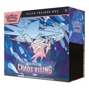 POKEMON Card Eng. 2026 Me04: Mega Evolution Chaos Rising Elite Trainer Box - Multi-color