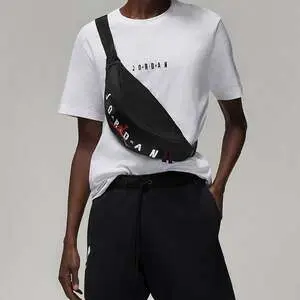 JORDAN Crossbody Waist Bag - Black