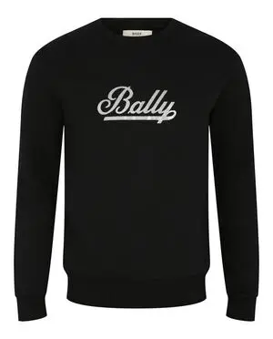 Bally Script Logo Graphic Sweatshirt - Black