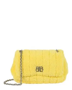 Balenciaga Monaco Mini Bag Quilted Towel Fabric Citrus - Multicolor