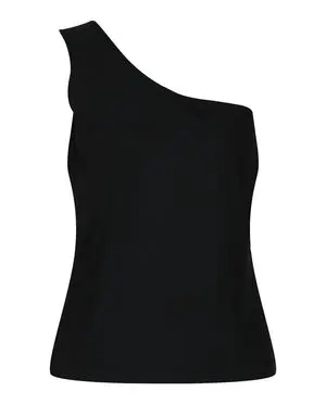 Balenciaga Asymmetric Tank Top - Black