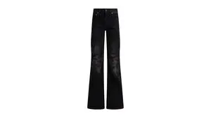 Balenciaga Wide Leg Jeans - Black