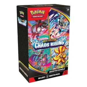 POKEMON Trading Card Game: Mega Evolution Chaos Rising Booster Bundle - Multi-color