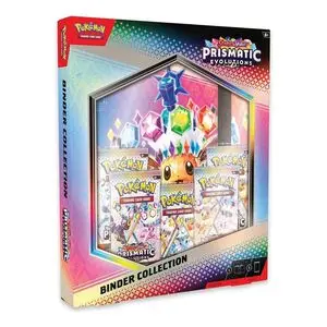 POKEMON Trading Card Game: Scarlet & Violet Prismatic Evolutions Binder Collection Box - Multi-color