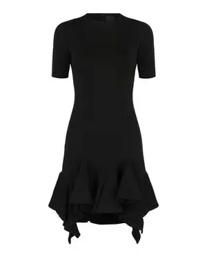 Givenchy Ruffled Hem Panelled Dress