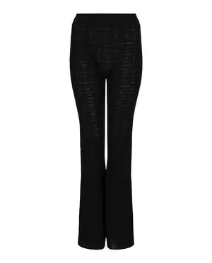 Givenchy 4g Monogram Knit Leggings - Black