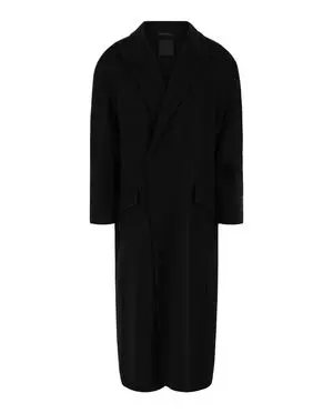 Givenchy Double Face Long Coat - Black