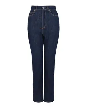 Alexander McQueen Highwaisted Boyfriend Jeans - Blue Jean