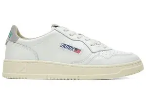 AUTRY Medalist Leather Low White/cloud Grey