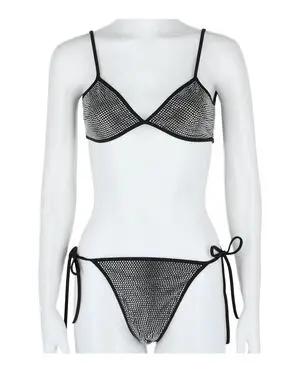 Balenciaga Crystal Embellished Bikini Set