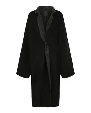 Givenchy Kimono Style Coat - Black Grey
