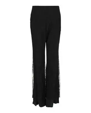 Givenchy Lace Flare Pants - Black