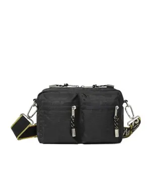 Fendi Superlight Ff Zucca Fabric Bag - Black