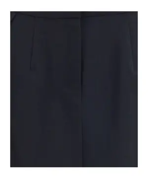 Magda Butrym High Waist Pleated Midi Skirt