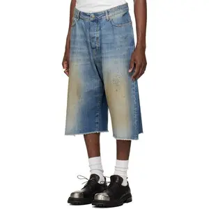 424 FAIRFAX Big Daddy Denim Shorts