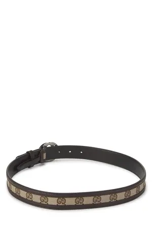 Gucci Gg Canvas Interlocking Gg Belt 80