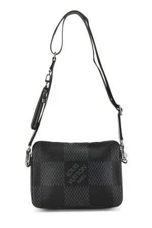 LOUIS VUITTON Damier Graphite 3d Trio Messenger