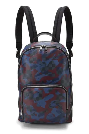 LOUIS VUITTON Camouflage Damier Cobalt Andy Backpack