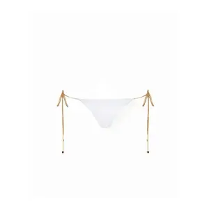 CHERINA BEACHWEAR LLC Herry Bikini Bottom In Neutro - White