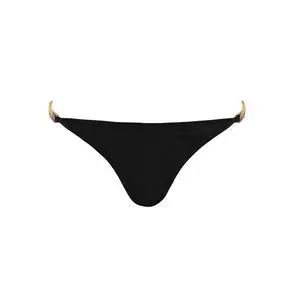 CHERINA BEACHWEAR LLC Rose Bikini Bottom - Black