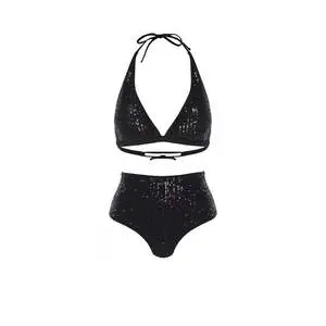 CHERINA BEACHWEAR LLC The Monroe High Waisted Bikini