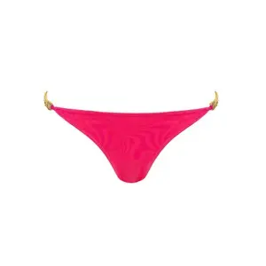 CHERINA BEACHWEAR LLC Rose Bikini Bottom In Soleil Rouge - Red