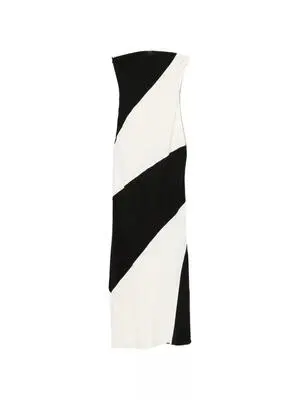 ENTIRE STUDIOS Margin Tube Sleeveless Maxi Dress - Neutrals