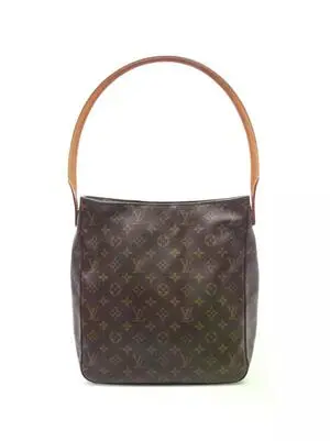 LOUIS VUITTON Monogram Canvas Looping Gm Shoulder Bag