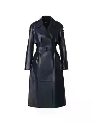 Mackage Carmela Leather Coat - Blue