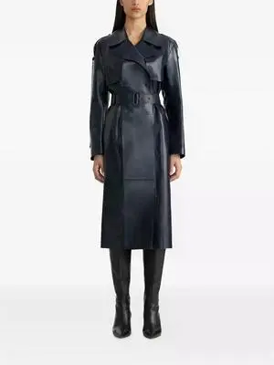 Mackage Carmela Leather Coat - Blue