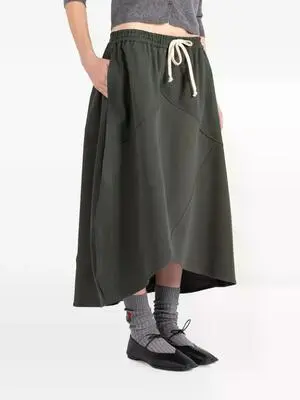 SOCIETE ANONYME Bunka Asymmetric Drawstring Maxi Skirt