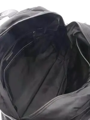 Prada 2000s Saffiano Leather Trim Duffel Bag