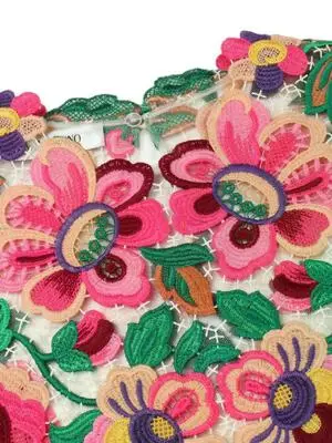 Valentino Garavani 2010s Floral-pattern Blouse