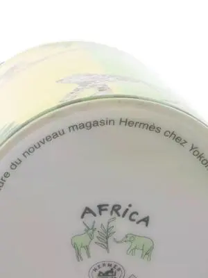 Hermès Africa Mug With Animal Motif