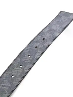 LOUIS VUITTON Damier Graphite Belt
