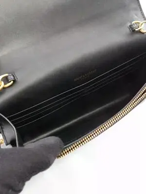 Saint Laurent Kate Tassel Chain Clutch Bag