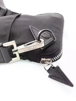 Versace 2010s Mini Medusa Plaque Shoulder Bag